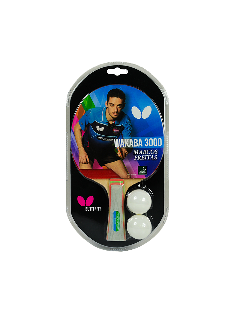 Butterfly Table Tennis Bat WAKABA 3000